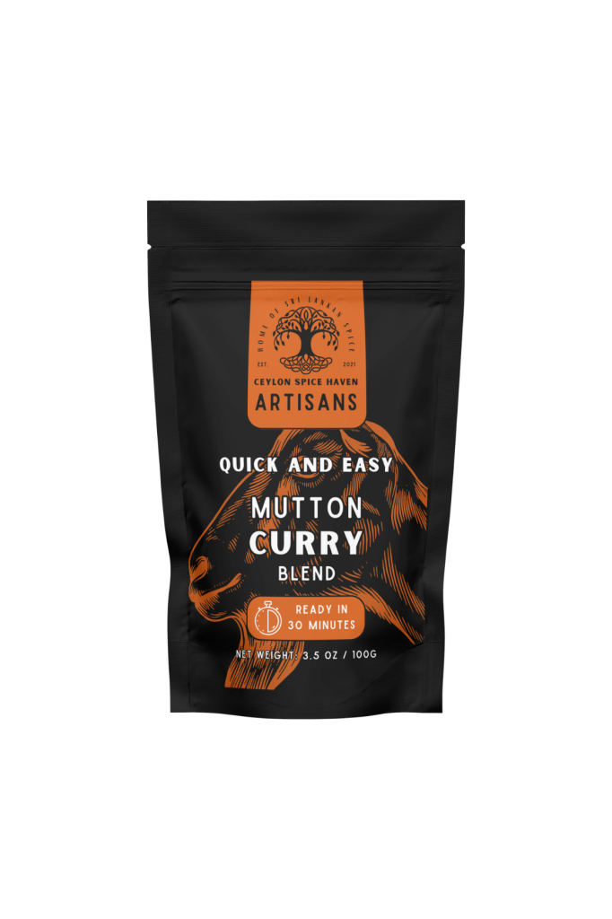 Mutton Curry Mix – 100g - Ceylon Spice Haven