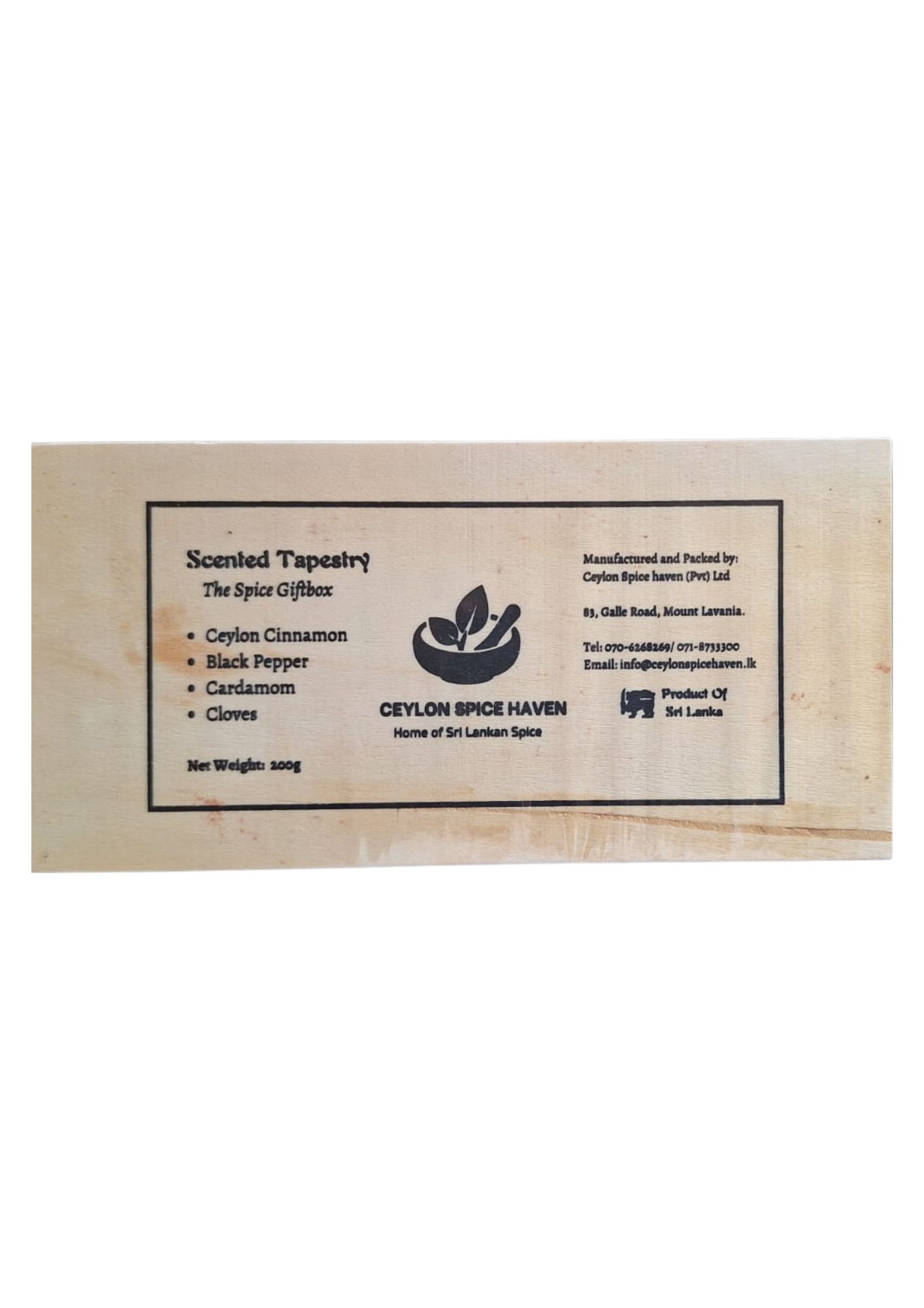 Scented Tapestry - Signature Sri Lankan Spice Gift Box - Ceylon Spice Haven